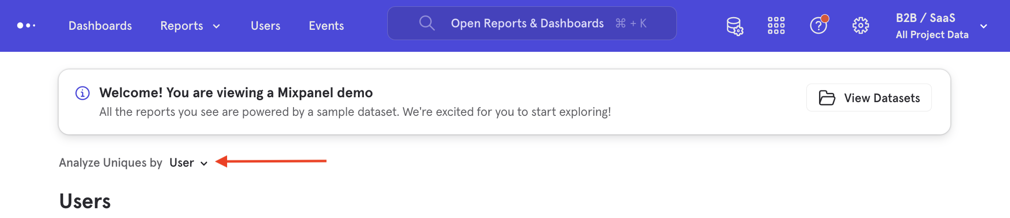 Group Analytics: Group users together as an aggregated unit of ...