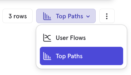 Flows: See frequent paths taken by users to or from any event ...