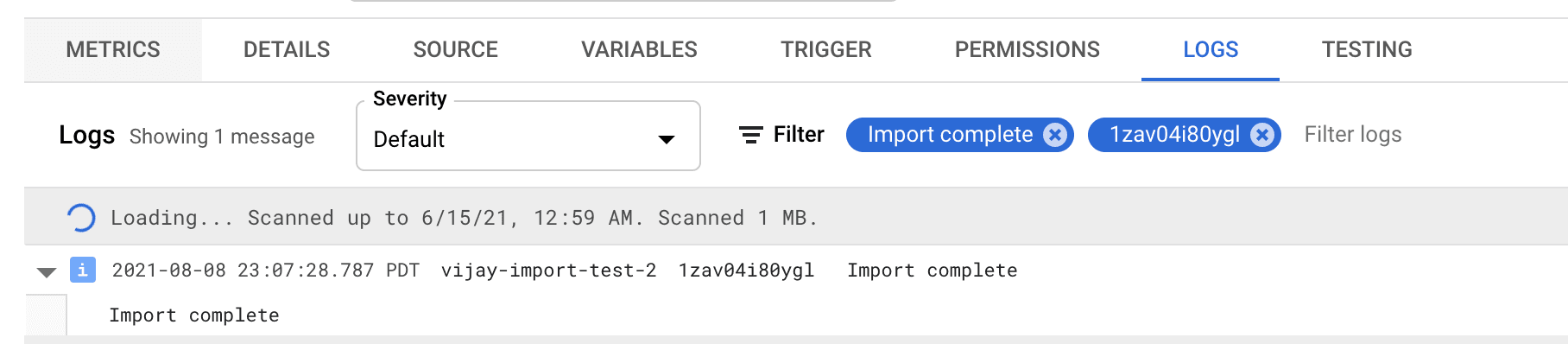 Google Cloud Storage - Mixpanel Docs