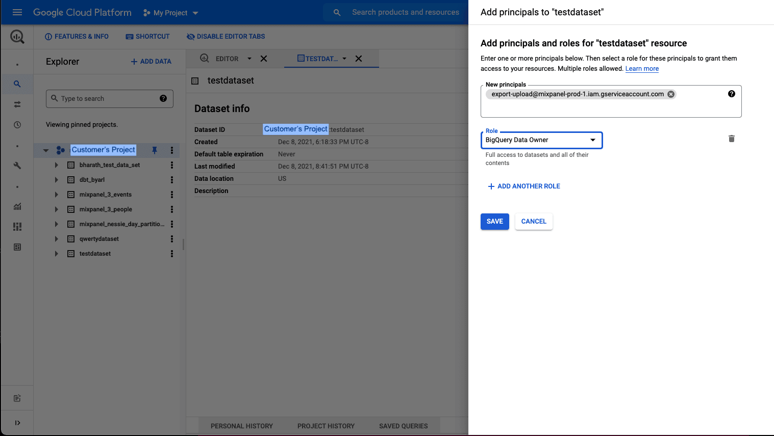 BigQuery - Mixpanel Docs