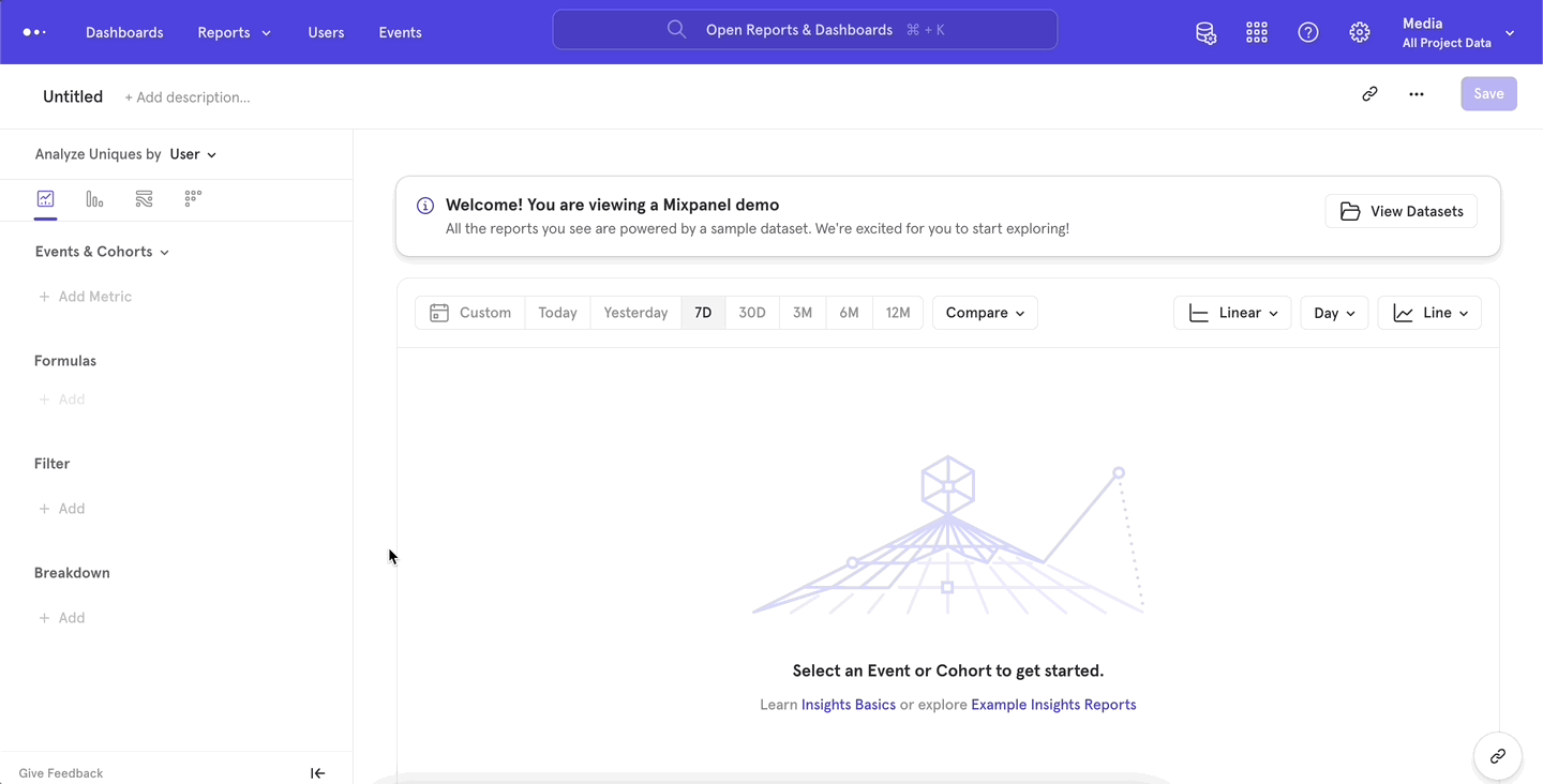 Reports Overview - Mixpanel Docs