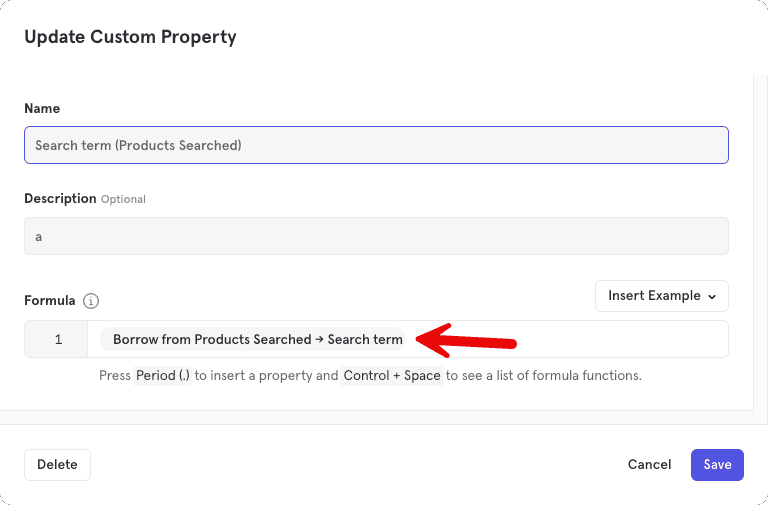 Custom Properties: Calculate new properties on the fly - Mixpanel Docs
