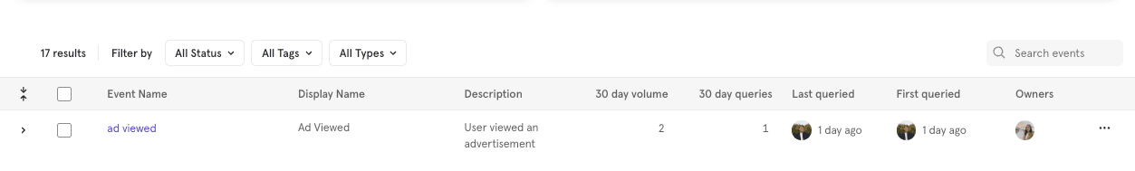 Lexicon - Mixpanel Docs