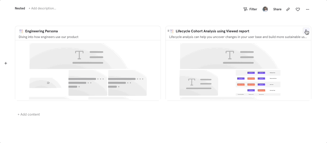 Boards on Boards: Organize your analyses with nested Boards. - Mixpanel ...
