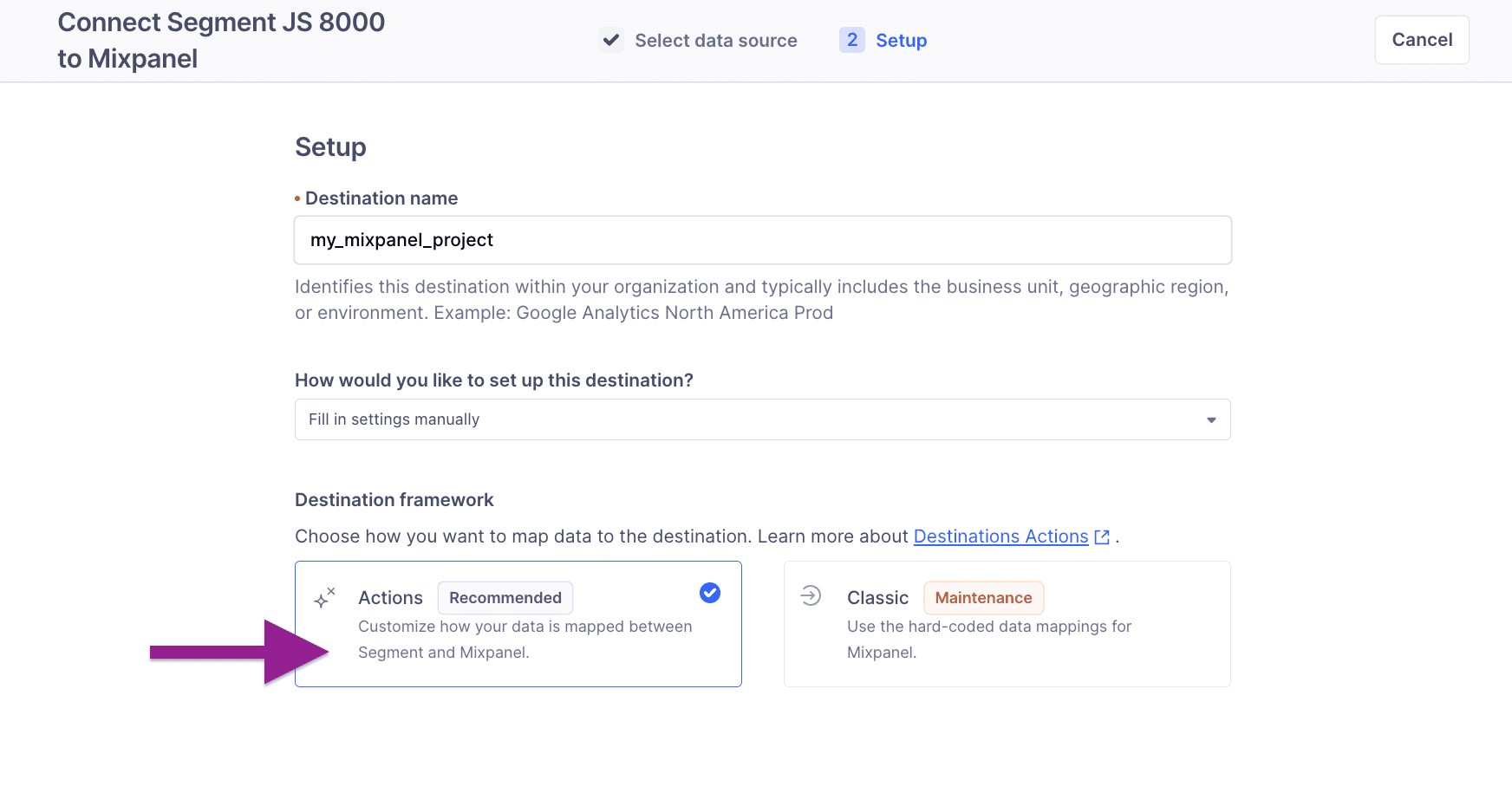 Segment - Mixpanel Docs