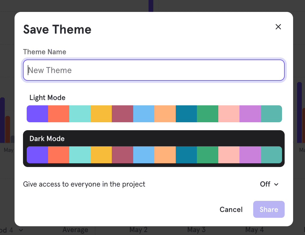 Chart Customization: Configure your report axis and color - Mixpanel Docs